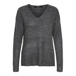 V&eacute;ro Moda VERO MODA Pullover 'Lefile' Damen Gr&ouml;&szlig;e XXL graumeliert