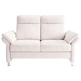 2-Sitzer Home Affaire "Mailand" Sofas Gr. B/H/T: 158 cm x 103 cm x 89 cm, Easy care, ohne Move-Funktion, beige (creme) mit komfortablem Federkern-Sitz, wahlweise Move-Funktion