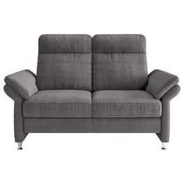 2-Sitzer Home Affaire "Mailand" Sofas Gr. B/H/T: 158cm x 103cm x 89cm, Easy care, ohne Move-Funktion, grau mit komfortablem Federkern-Sitz, wahlweise Move-Funktion