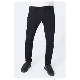 Slim-fit-Jeans Harlem Soul "CLE-VE" Gr. 30, Länge 32, schwarz Herren Jeans mit Stretch-Anteil