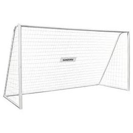 Fußballtor SANDORA "Sandora XXL", weiß, Sport-Tore, Kinder, B/H/L: 366cm x 198cm x 152cm, Stahl-Polyester, B/H/L: 366x198x152 cm, B:366cm