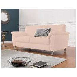 Sit & More 2,5-Sitzer SIT & MORE "Texel" Sofas Gr. B/H/T: 181cm x 87cm x 88cm, Luxus-Microfaser ALTARA NUBUCK, mit Federkern, beige (creme) inklusive Federkern