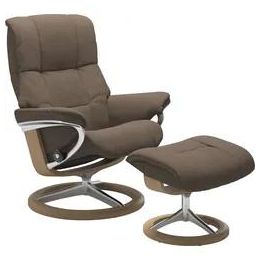 Relaxsessel stressless "Mayfair", braun (schwarz beige q2 faron), B:92cm H:103cm T:79cm, Leder BATICK: BATICK ist ein leicht korrigiertes, durchgefärbtes und genarbtes Möbelleder, bei dem die meisten Unebenheiten und Spuren in der Regel entfernt wurden., Leder PALOMA: PALOMA ist ein durchgefärbtes Semianilin-Möbelleder mit natürlicher Narbung., ROHLEDER Stoff Q2 FARON: Ein fester zuverlässiger Bou