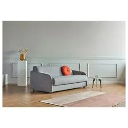 3-Sitzer INNOVATION LIVING TM "Eivor, hochwertige Dauerschlaffunktion, bequem und komfortabel" Sofas Gr. B/H/T: 159 cm x 75 cm x 101 cm, grau Schlafsofa mit innenliegender Schlafmatratze und schlanken Armlehnen