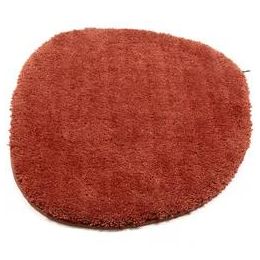 Badematte Tom Tailor "Cozy Bath UNI" Badematten Gr. rechteckig (60cm x 100cm), Polyester, braun (rust) Badteppich, Uni Farben, rechteckig, rund und oval erhältlich