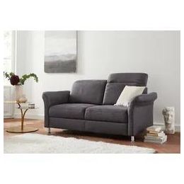 Sit & More 2,5-Sitzer SIT & MORE "Darwin", grau (anthrazit), B:179cm T:96cm, Sofas, inklusive Federkern, wahlweise mit Kopfteilverstellung