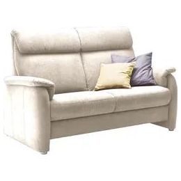 2-Sitzer Home Affaire "Turin" Sofas Gr. B/H/T: 155cm x 107cm x 97cm, Struktur, mit Relaxfunktion links, beige mit motorischer Relaxfunktion, auch in Leder