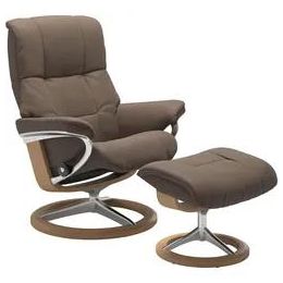 Relaxsessel stressless "Mayfair", braun (mole batick), B:83cm H:102cm T:73cm, Leder BATICK: BATICK ist ein leicht korrigiertes, durchgefärbtes und genarbtes Möbelleder, bei dem die meisten Unebenheiten und Spuren in der Regel entfernt wurden., Leder PALOMA: PALOMA ist ein durchgefärbtes Semianilin-Möbelleder mit natürlicher Narbung., ROHLEDER Stoff Q2 FARON: Ein fester zuverlässiger Bouclu00e9 mit