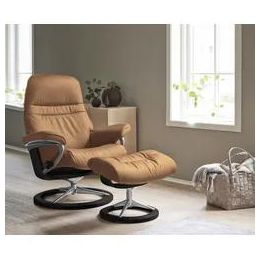 Relaxsessel stressless "Sunrise", braun (taupe paloma), B:83cm H:105cm T:74cm, Leder BATICK: BATICK ist ein leicht korrigiertes, durchgefärbtes und genarbtes Möbelleder, bei dem die meisten Unebenheiten und Spuren in der Regel entfernt wurden., Leder PALOMA: PALOMA ist ein durchgefärbtes Semianilin-Möbelleder mit natürlicher Narbung., ROHLEDER Stoff Q2 FARON: Ein fester zuverlässiger Bouclu00e9 mi