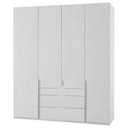 Kleiderschrank wimex "New York" Schränke Gr. B/H/T: 180cm x 236cm x 58cm, 4 St., weiß wahlweise 208 oder 236cm hoch