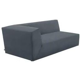 Sofa-Eckelement Tom Tailor HOME "ELEMENTS" Polsterelemente Gr. Samtstoff TSV, grau (dunkelgrau tsv 39) Sofa-Element Ecksofa mit Armlehne links