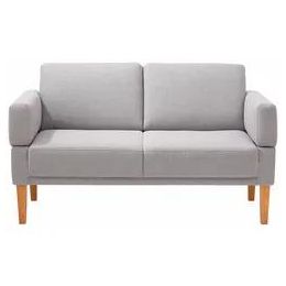 Sofa Home Affaire "Fehmarn" Sofas Gr. B/H/T: 190 cm x 98 cm x 81 cm, Strukturstoff, 3 Sitzer, grau 2-Sitzer-Sofa 3-Sitzer-Sofa Sofas in 3 Breiten