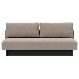 3-Sitzer INNOVATION LIVING TM "Merga Schlafsofa" Sofas Gr. B/H/T: 200cm x 41cm x 100cm, Feincord CORDUFINE, beige großem Bettkasten,minimalistischem Design, bedarf wenig Stellfläche