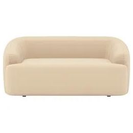 2-Sitzer Inosign "Nergal, Einzelsofa oder L-Form" Sofas Gr. B/H/T: 177cm x 81cm x 113cm, Luxus-Microfaser, beige (creme) Modernes Design, schlichte Optik, stilvoller Blickfang im Wohnzimmer