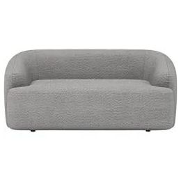 2-Sitzer Inosign "Nergal, Einzelsofa oder L-Form" Sofas Gr. B/H/T: 177cm x 81cm x 113cm, Chenille-Struktur, grau (graphit) Modernes Design, schlichte Optik, stilvoller Blickfang im Wohnzimmer