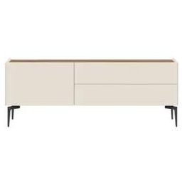 TV-Board Places of Style "Sky45" Sideboards Gr. B/H/T: 148cm x 56cm x 47cm, Breite 148cm, 2 St., beige (cashmere farbe) Lackiert mit wasserbasiertem UV-Lack