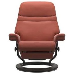 Relaxsessel stressless "Sunrise" Sessel Gr. Material Bezug, Material Gestell, Ausführung / Funktion, Maße, braun (henna) elektrisch verstellbar, optional 2-motorisch, Größe M & L