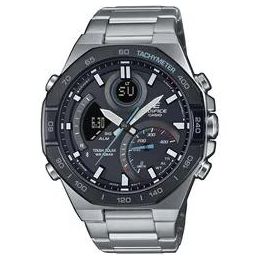 Smartwatch Casio EDIFICE "ECB-950DB-1AEF" Smartwatches silberfarben Solaruhr,Armbanduhr,Herrenuhr,Stoppfunktion, Phone Finder, Bluetooth