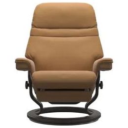 Relaxsessel stressless "Sunrise" Sessel Gr. Material Bezug, Material Gestell, Ausführung / Funktion, Maße, braun (new caramel) elektrisch verstellbar, optional 2-motorisch, Größe M & L