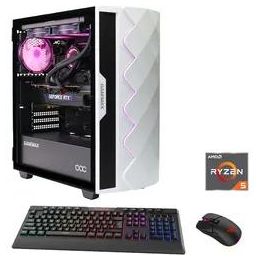 GAMEMAX Gaming-PC "Diamond WT 7090" Computer DDR5, PCIe SSD Gen4, Windows 11 Gr. Microsoft Windows 11 Home (64 Bit), 16 GB RAM 1000 GB SSD, weiß