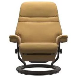 Relaxsessel stressless "Sunrise" Sessel Gr. Material Bezug, Material Gestell, Ausführung / Funktion, Maße, gelb (honey) elektrisch verstellbar, optional 2-motorisch, Größe M & L