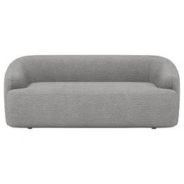 2-Sitzer Inosign "Nergal, Einzelsofa oder L-Form" Sofas Gr. B/H/T: 217cm x 81cm x 113cm, Chenille-Struktur, grau (graphit) Modernes Design, schlichte Optik, stilvoller Blickfang im Wohnzimmer