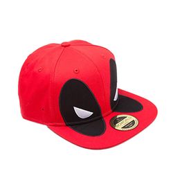 Deadpool Baseball Cap Big Face, rot