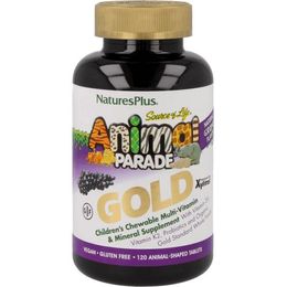 Nature's Plus Animal Parade Gold Multivitamin 120 Lutschtabletten - Geschmacksrichtung: Wassermelonengeschmack