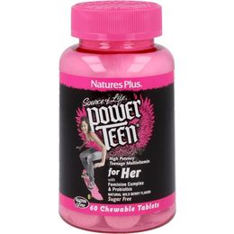 Nature's Plus Natures Plus Power Teen For Her 60 Lutschtabletten