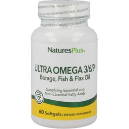 Nature's Plus Natures Plus Ultra Omega 3/6/9 60 Softgels