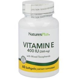 Nature's Plus Natures Plus Vitamin E Mixed Tocopherol 400 IE 60 Softgels