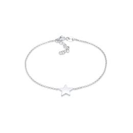 Elli Armband Stern Astro Trend Zart 925 Silber, Sterne, silberfarben, Silber