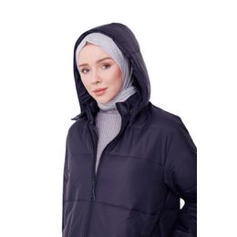 ARMİNE Langmantel Armine Mobile Kapuzenmantel – moderne und elegante Hijab-Mode, 44, Navy