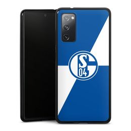 DeinDesign Galaxy S20 FE 5G Handy Silikon H&uuml;lle Case schwarz Handyh&uuml;lle Official Licensed Product Fc Schalke 04 Bundesliga