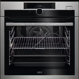 AEG - Einbau Backofen Edelstahl 70 l Display BSE988330M