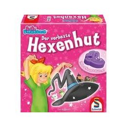 Schmidt Spiele Bibi Blocksberg: Der verhexte Hexenhut, Brettspiel Spieleranzahl: 2 - 4 Spieler Spieldauer: 15 Minuten Altersangabe: ab 5 Jahren