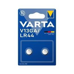 Varta Knopfzelle Alkaline Special V13GA, Batterie 2 St&uuml;ck