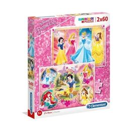 Clementoni 2x60 pcs. Puzzles Kids Special Collection Princess