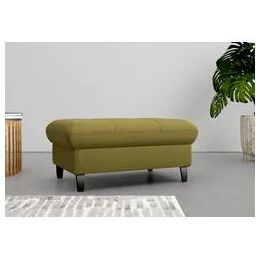 Sit & More Stauraumhocker SIT & MORE "Maggiore", grün (olive), B:102cm H:48cm T:67cm, 98% Polyester, 2% Polyamid, Hocker, mit Stauraum