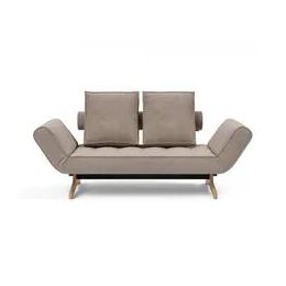 3-Sitzer INNOVATION LIVING TM "Ghia Schlafsofa" Sofas Gr. B/H/T: 178cm x 83cm x 93cm, Füsse: Massivholz, beige eine große Liegefläche mit geringer Stellfläche, beidseitig abklappbar