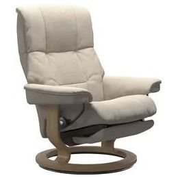 Relaxsessel stressless "Mayfair" Sessel Gr. ROHLEDER Stoff Q2 FARON, PowerTM Leg & Back-ohne Akku-Classic Base Braun, Relaxfunktion-Drehfunktion-PlusTMSystem-Gleitsystem-Integrierte Fußstütze, B/H/T: 79cm x 101cm x 77cm, braun (dark beige q2 faron) elektrisch verstellbar, optional 2-motorisch, Größe M & L