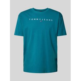 Tommy Jeans Regular Fit T-Shirt mit Label-Stitching