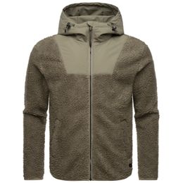 Ragwear Fleecejacke Herren, mocca