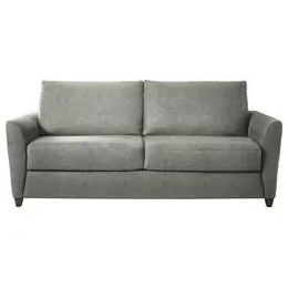 Schlafsofa Bali "Dallas" Sofas Gr. B/H/T: 195cm x 93cm x 103cm, Material, Ausführung, grau Dauerschlaffunktion, mit Lattenrost und Matratze