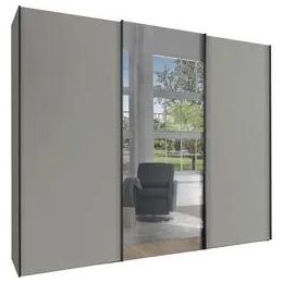 Schwebetürenschrank Wiemann "Monaco" Schränke Gr. B/H/T: 246,3 cm x 217 cm x 67 cm, 3 St., braun (bianco, eiche, nachbildung) hochwertige Beschläge