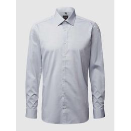 OLYMP Slim Fit Businesshemd aus Chambray