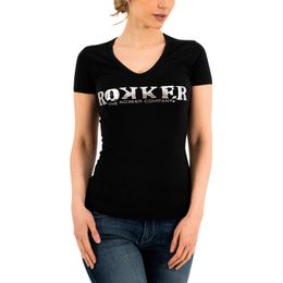 Rokker Lady, T-Shirt Damen