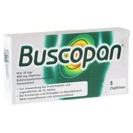 Buscopan plus 10 mg/800 mg Suppositorien - Reimport 5 St