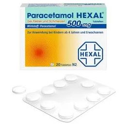 HEXAL® Paracetamol 500 mg HEXAL bei Fieber und Schmerzen 20 St