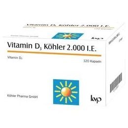 Köhler Pharma GmbH Vitamin D3 Köhler 2.000 IE 120 St